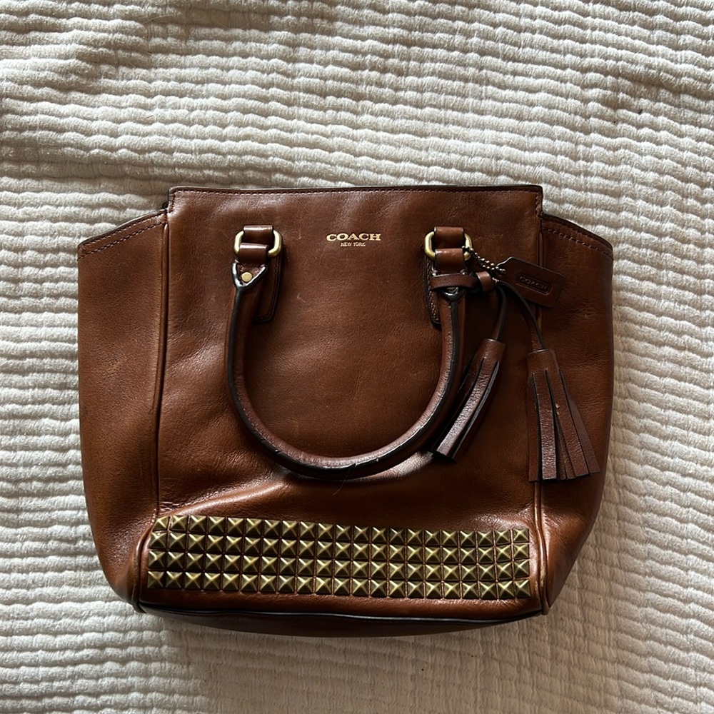 Coach Legacy Studded Crossbody Bag - Gem